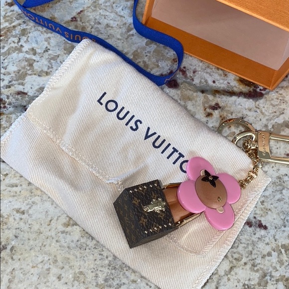 Louis Vuitton | Accessories | Clouis Vuitton Vivian Vip Keychain | Poshmark
